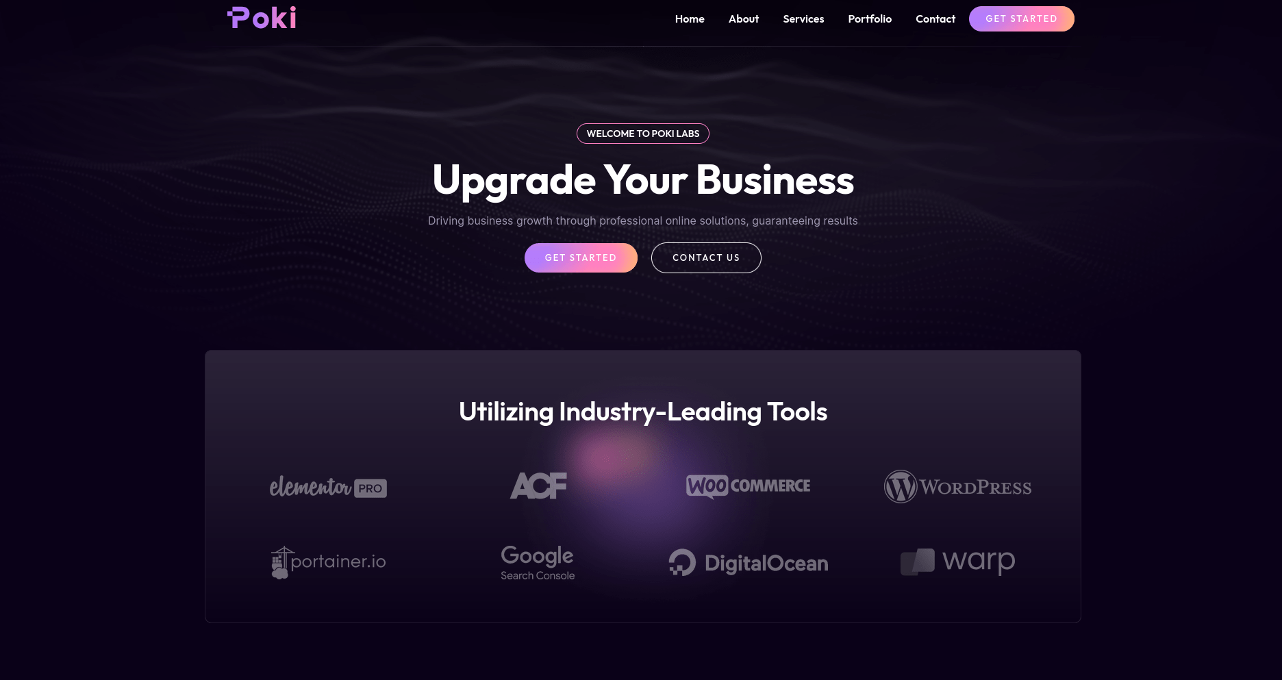 Poki Labs - Portfolio